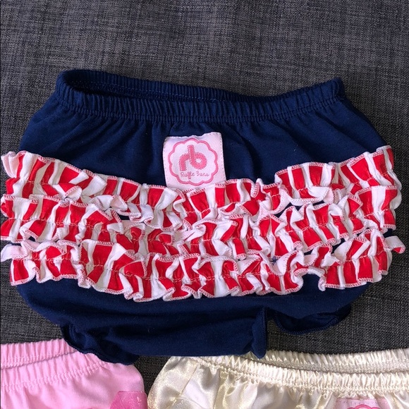 Ruffle Buns | Accessories | Nwot Ruffle Buns Diaper Covers Set Of 3 98 ...